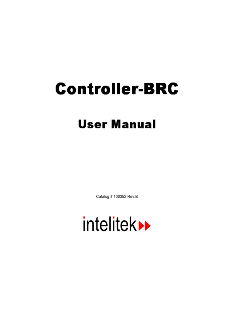 100352-b Controller-BRC User Manual - V3 | PDF | Electrical Connector ...