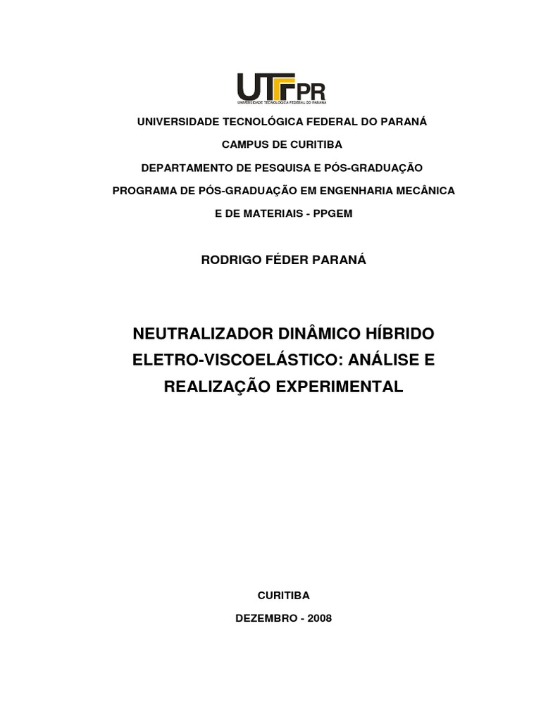 PARANA, Rodrigo Feder - NEUTRALIZADOR DINÂMICO HÍBRIDO ELETRO ...