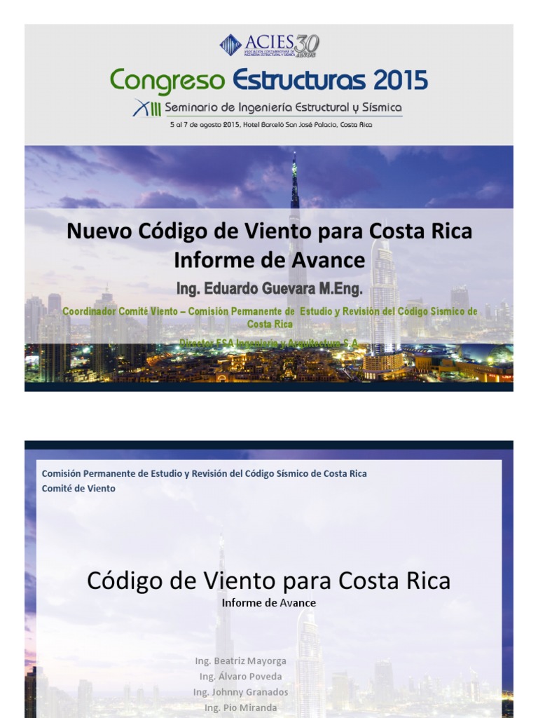 Nuevo Código de Viento de Costa Rica | PDF | Herida | Naturaleza