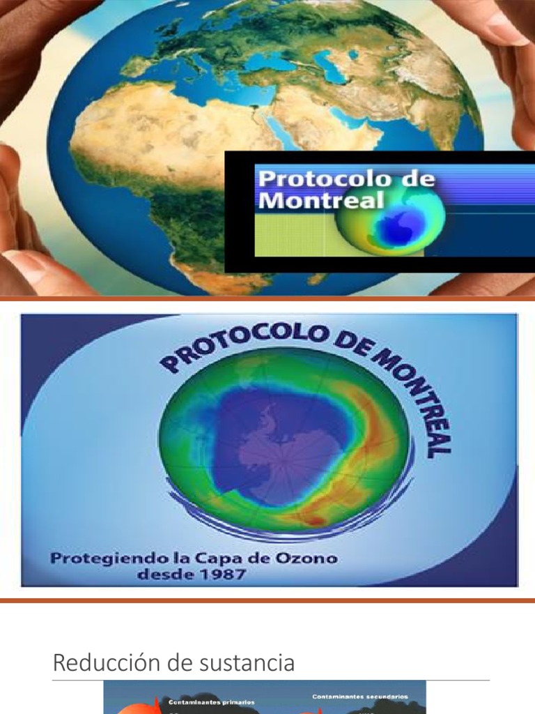 El Protocolo de Montreal