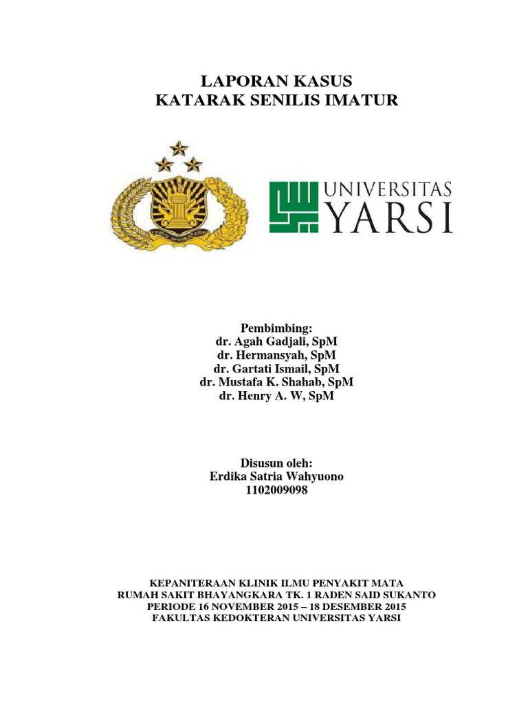 Case Report Stase Mata | PDF