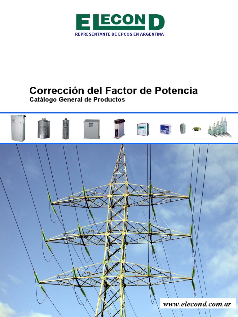 Catalogo General de Productos ELECOND PDF | PDF | Energia electrica ...