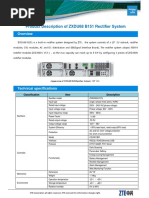 ZXD3000 V5.0 DC Module Datasheet | PDF | Rectifier | Electromagnetism