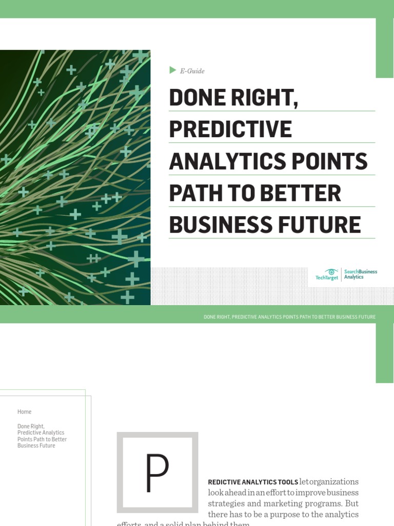 Managing Predictive Analytics Projects | PDF | Predictive Analytics ...
