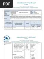 Planificacion Modelo ERCA | PDF | Evaluación | Aprendizaje