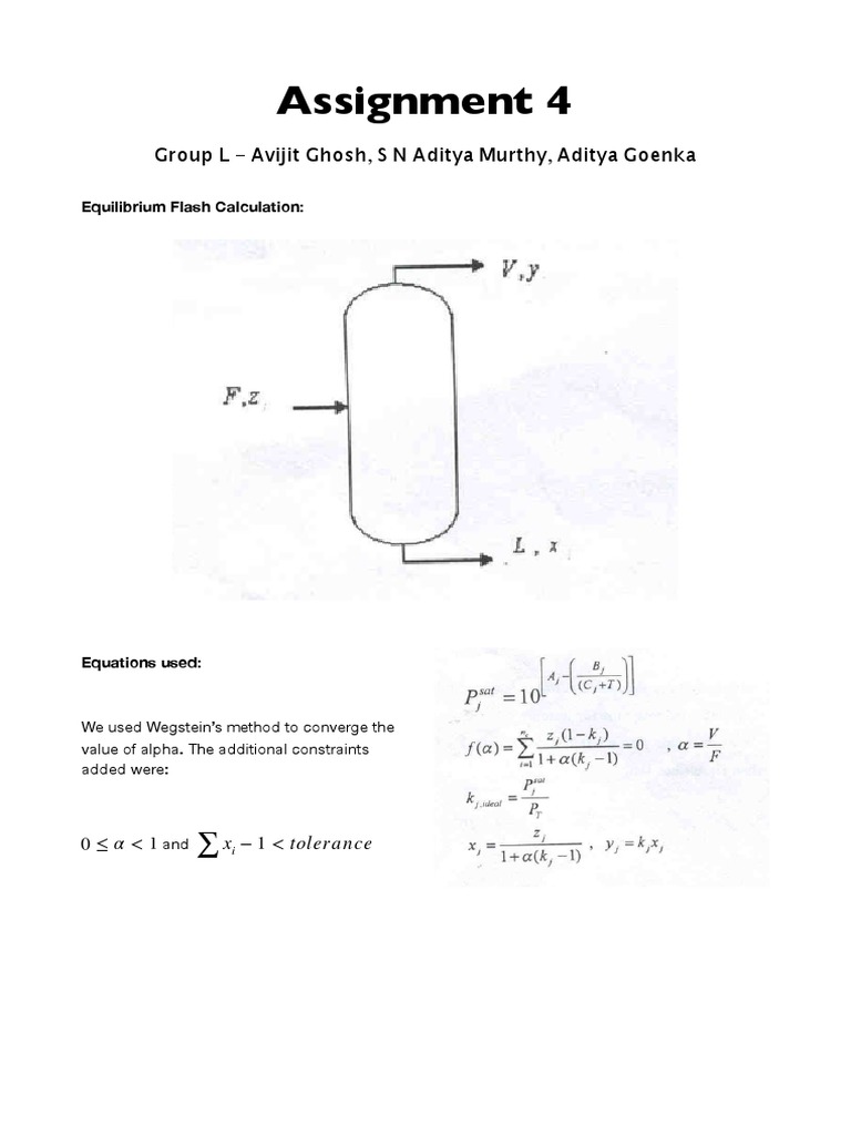Assignment 4: Group L - Avijit Ghosh, S N Aditya Murthy, Aditya Goenka | PDF