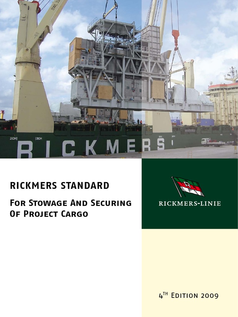 Rickmers Standard 4th Edition | PDF | Cargo | Shipping