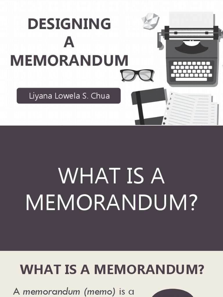 A Guide to Creating Effective Memorandum Titles | PDF
