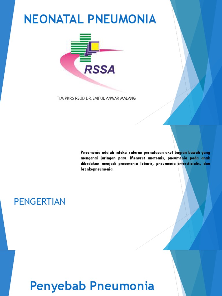 Neonatal Pneumonia | PDF