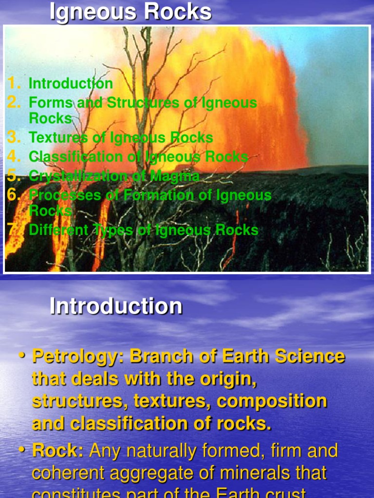 Lecture#03 04 Igneous Rocks | PDF | Igneous Rock | Magma