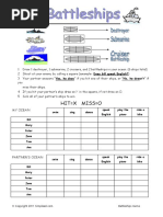 Latin Irregular Verb Battleships | PDF