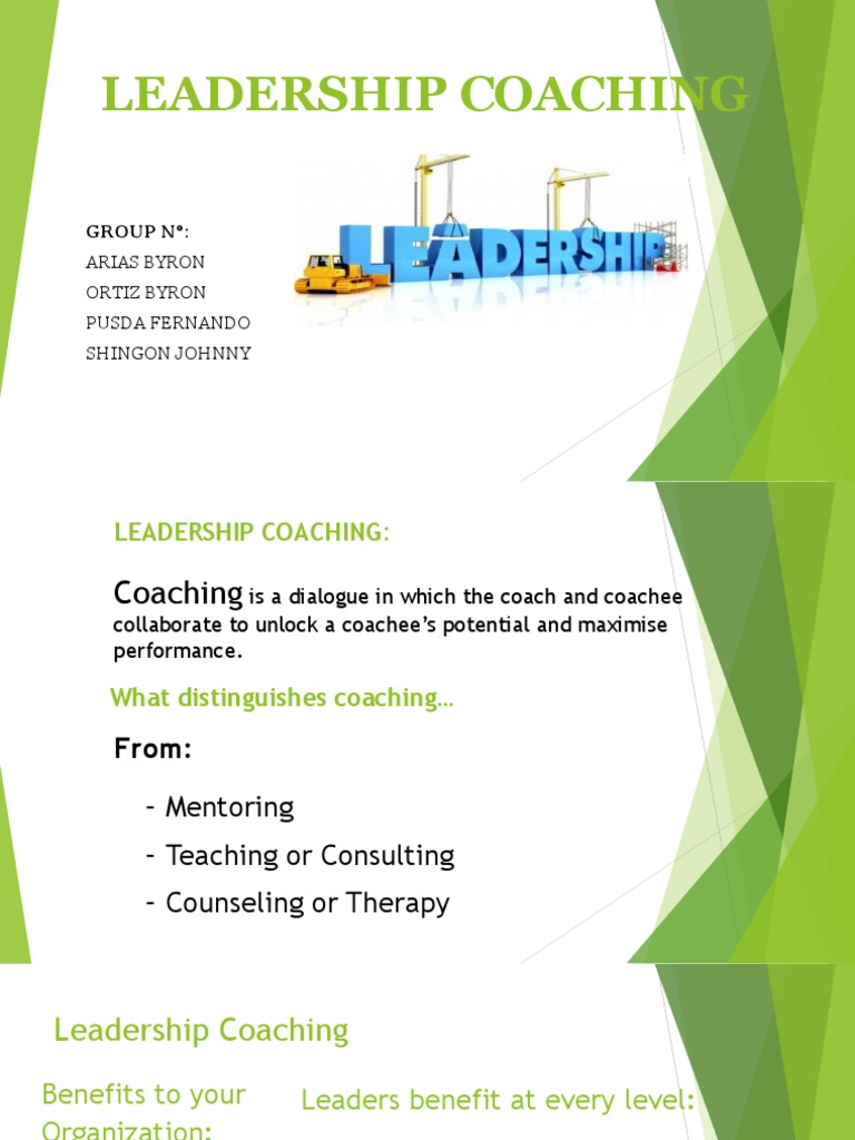 Leadership Coaching | PDF | Leadership | Mentorship