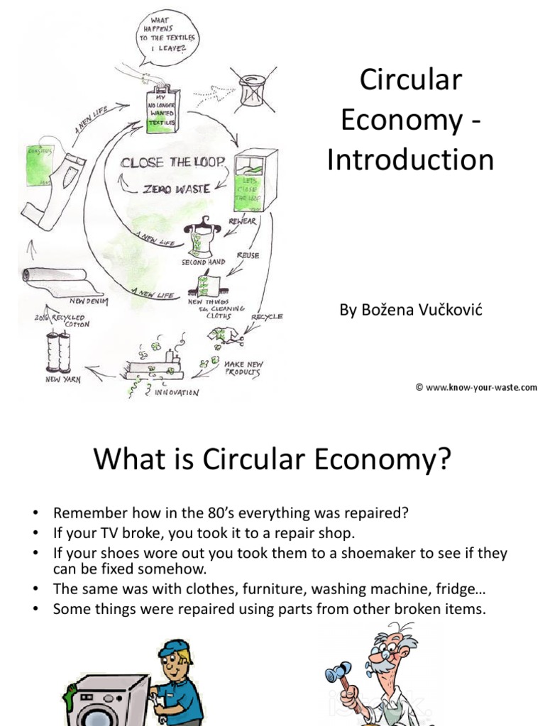 Circular Economy Introduction | PDF | Reuse | Waste