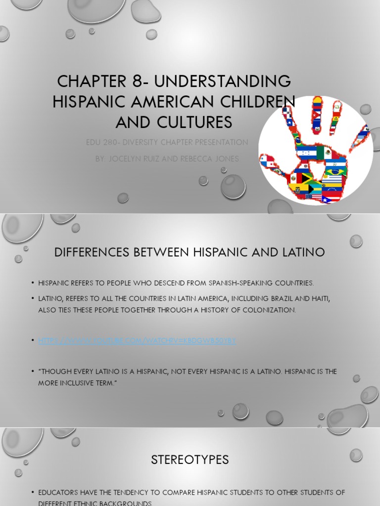 Final Chapter 8 Revised Presentation | PDF | Hispanic And Latino ...