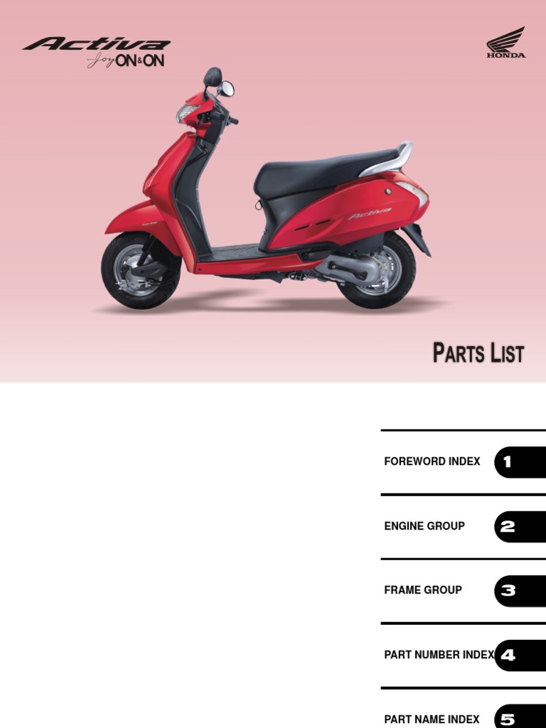 Activa New | PDF | Bracket | Wheeled Vehicles