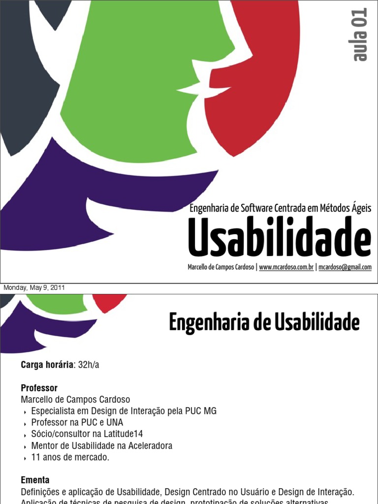 Usabilidade PDF | PDF | Usabilidade | Interface de usuário