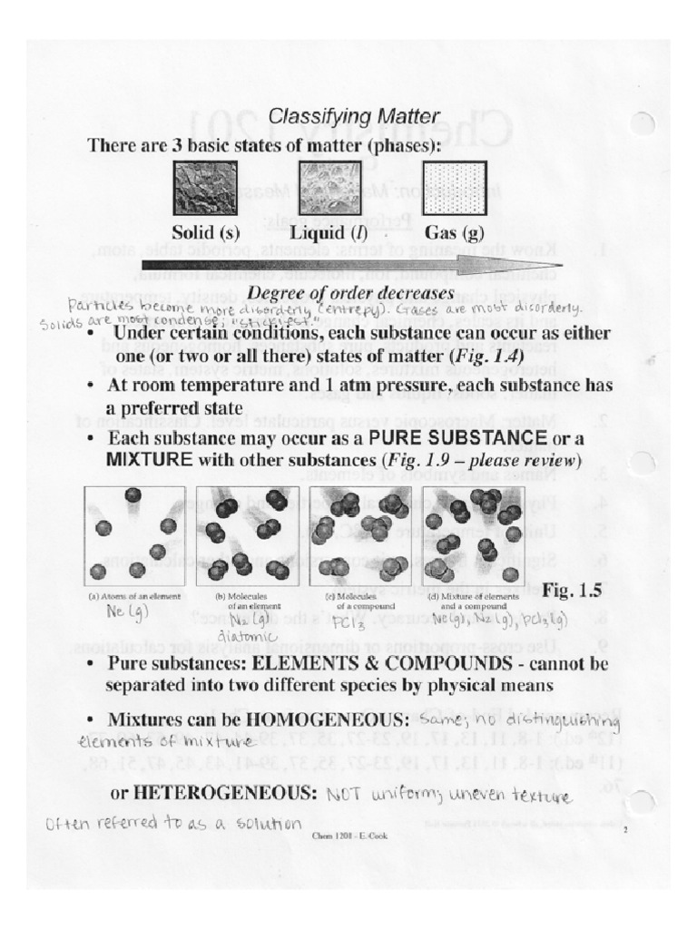 Chem 1201 Notes - Cook | PDF Chem 1201 Notes - Cook | PDF