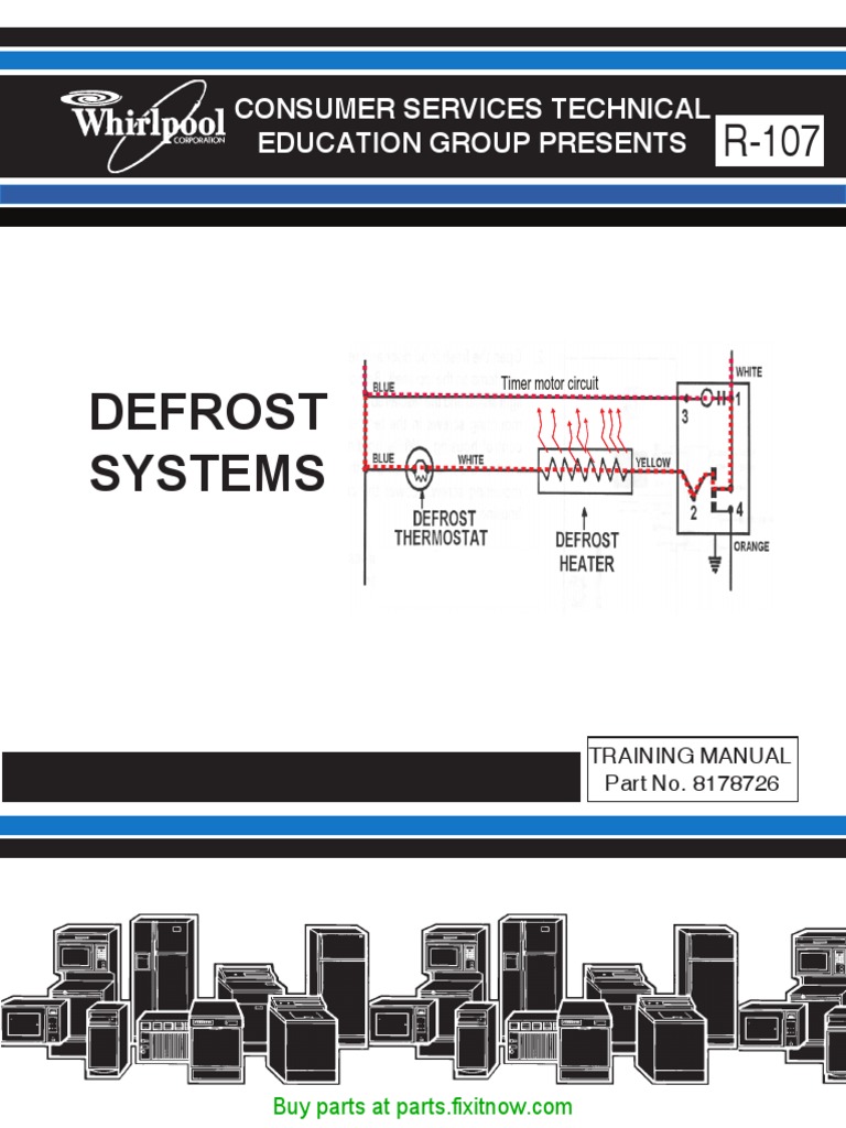 Whirlpool Maytag Amana Jenn Air Defrost Systems | PDF | Refrigerator ...
