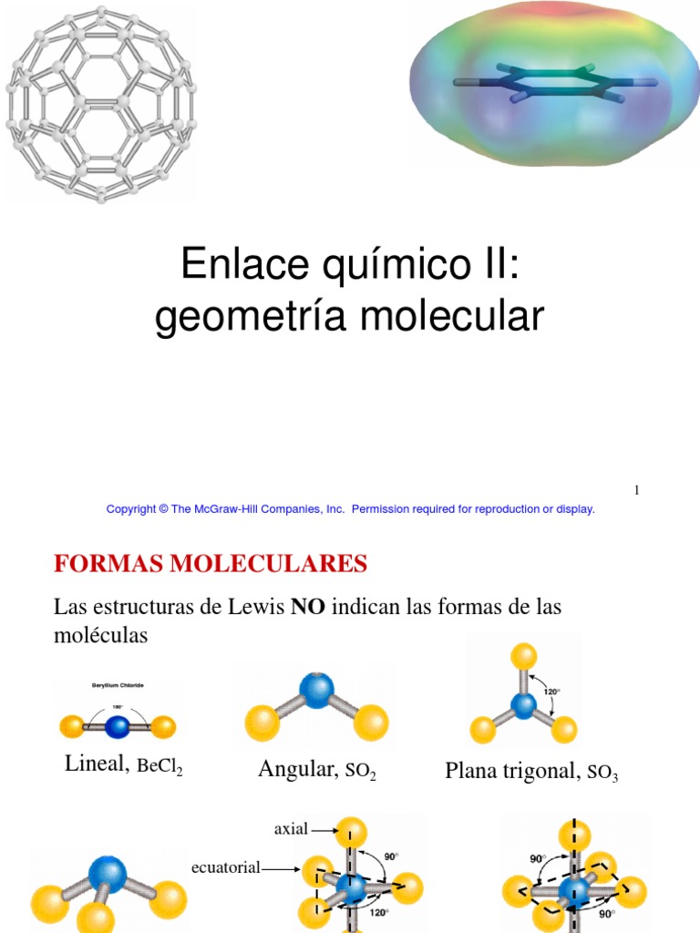 Enlace Químico-2 Geometría Molecular | PDF | Enlace químico | Polaridad química