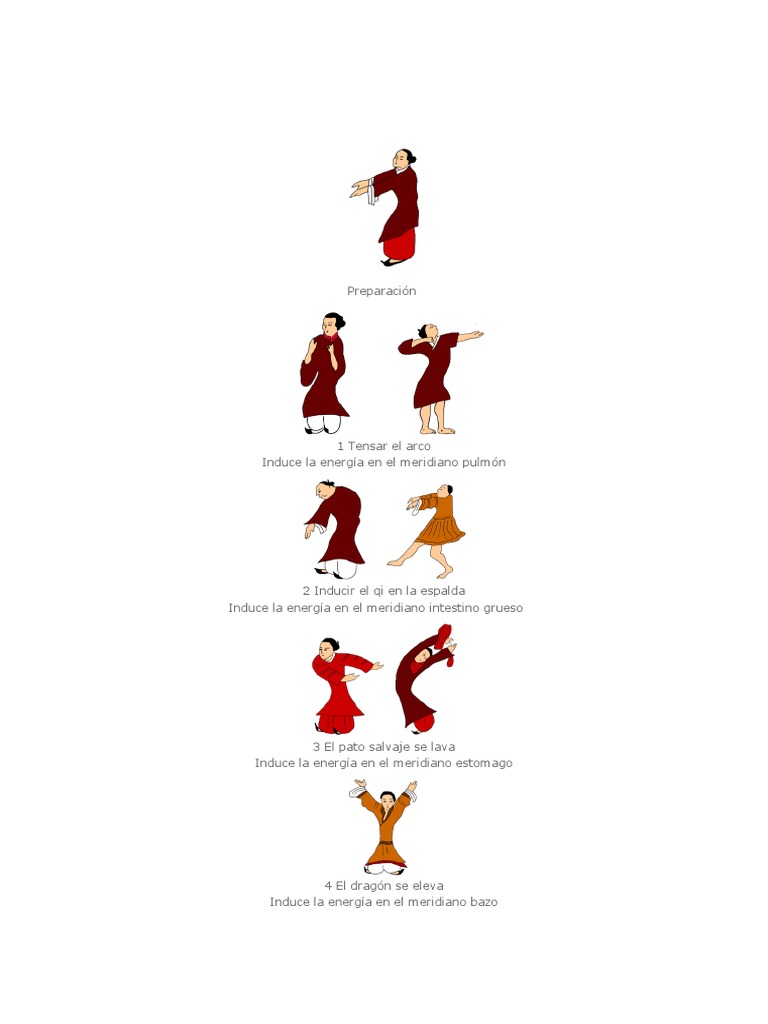 Ejercicios de Qigong | PDF