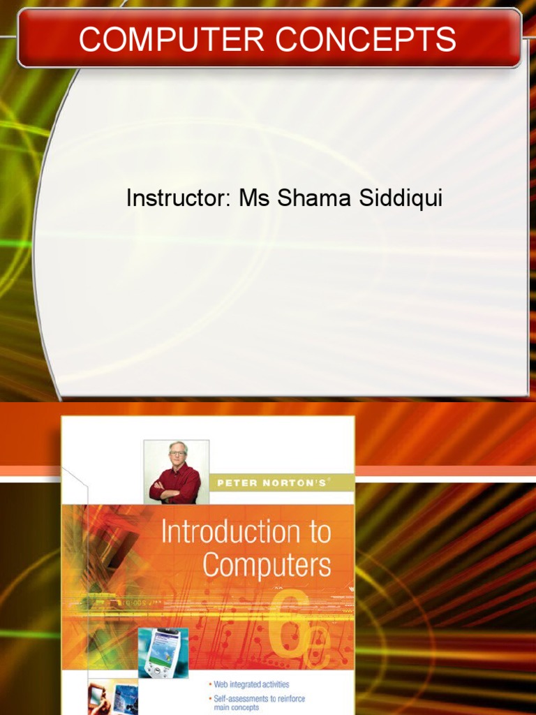 Computer Concepts: Instructor: Ms Shama Siddiqui | PDF | Mainframe ...