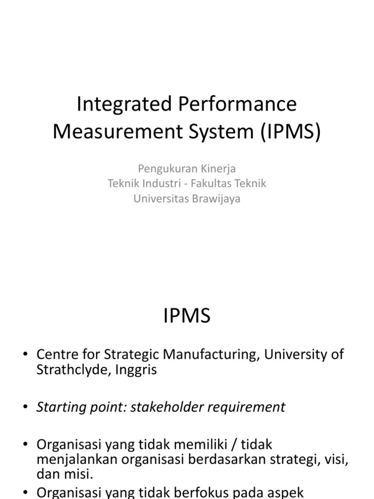 Ipms Dan Prism | PDF | Information Technology | Information Technology ...