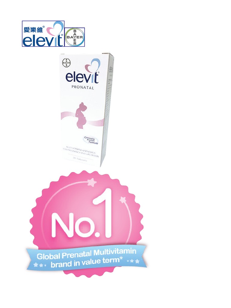 Elevit | PDF | Dietary Supplements | Pregnancy