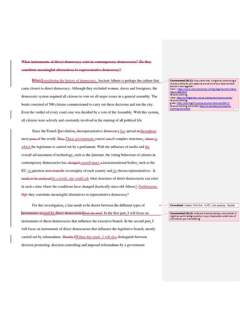 What Instruments of Direct Democracy Exist in Contemporary Democracies ...