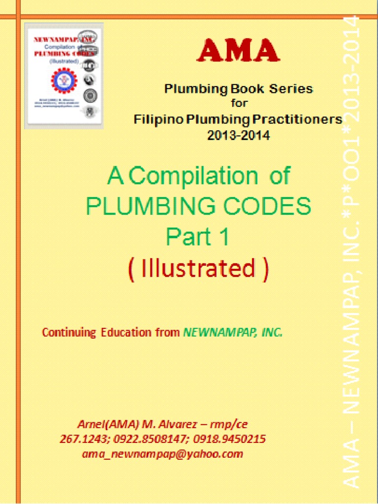 006a Compilation of Plumbing Code Part 1 | PDF | Plumbing | Building Code