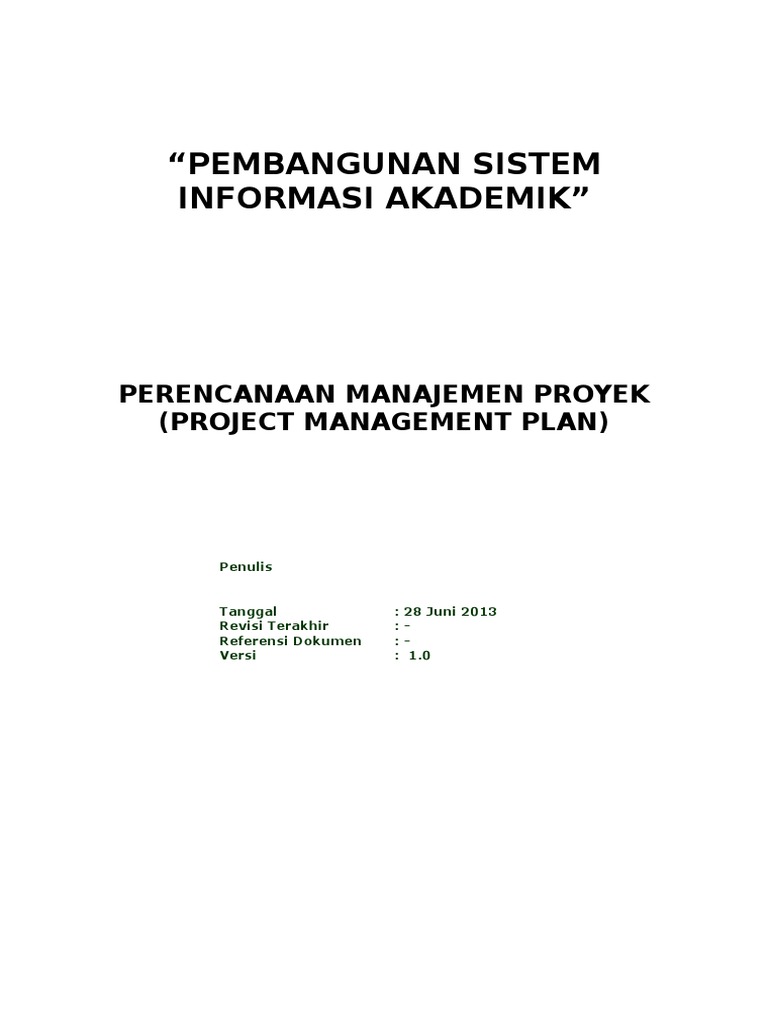 Contoh Project | PDF