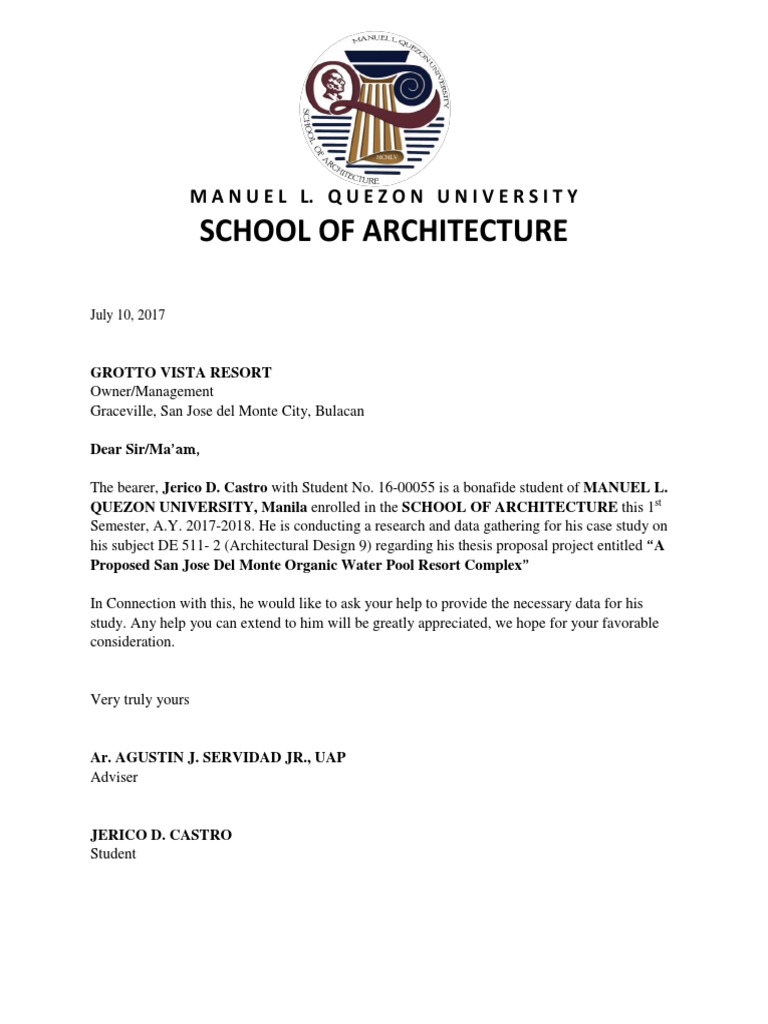 Request Letter Sample | PDF