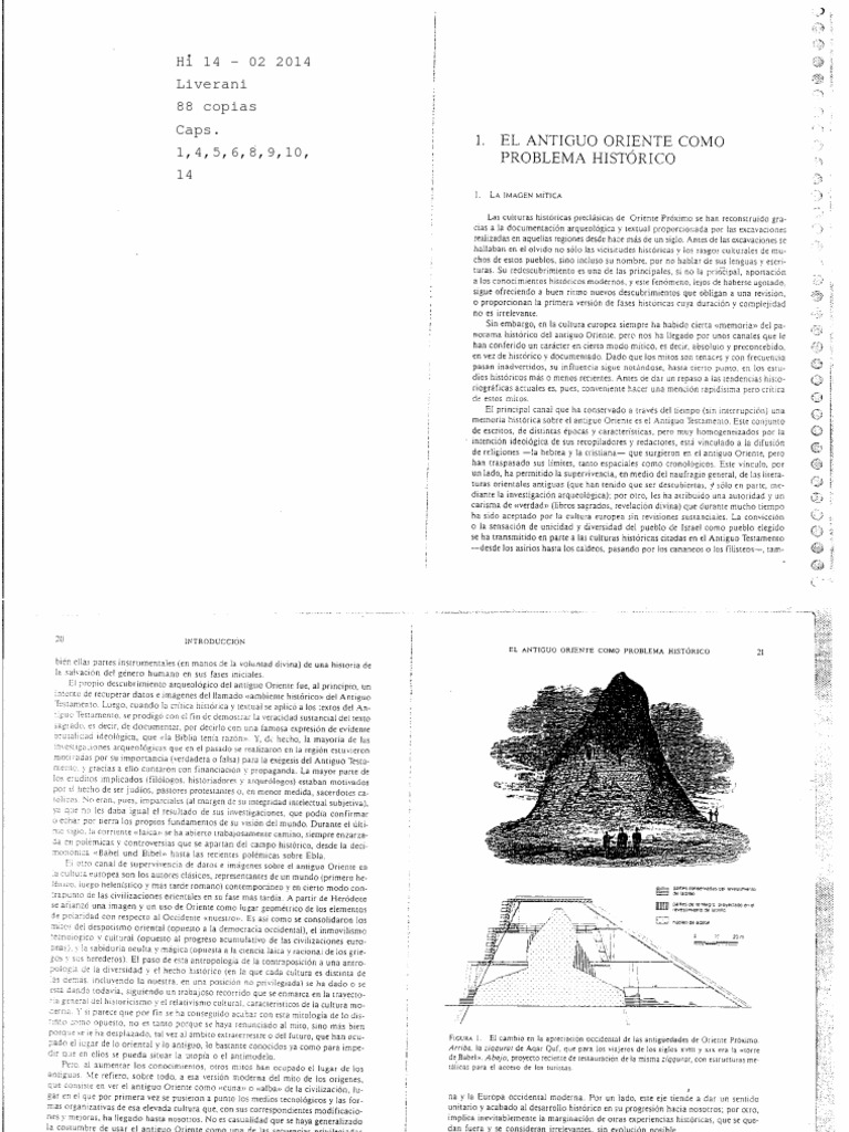 El Antiguo Oriente. Mario Liverani | PDF