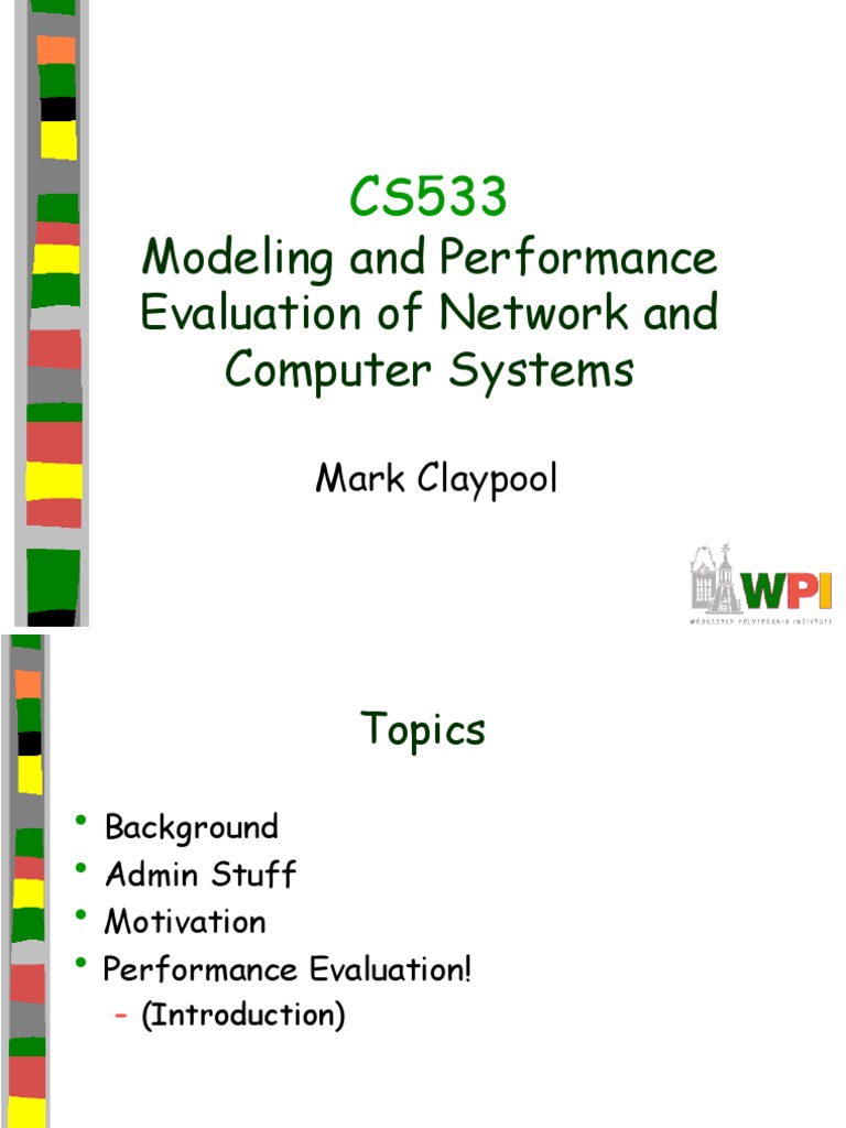 Modeling and Performance Evaluation of Network and Computer Systems | PDF | Cognition ...