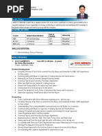 Mahendra Resume | PDF | Procurement | Supply Chain