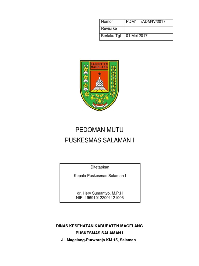Cover Pedoman Dan Panduan | PDF