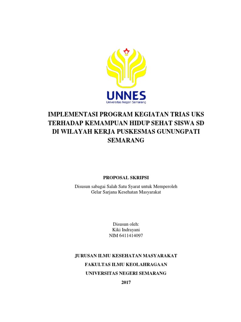 Implementasi Trias Uks | PDF