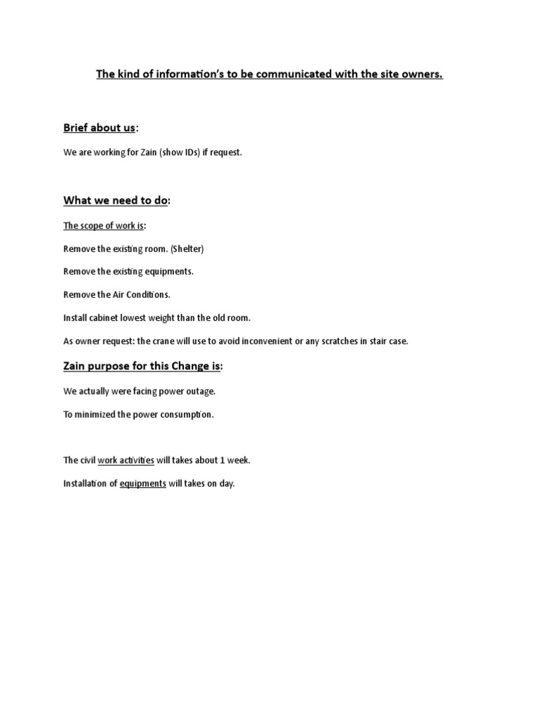 Communication Script.+ | PDF