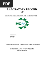 Bubt Lab Report Cover Page | PDF