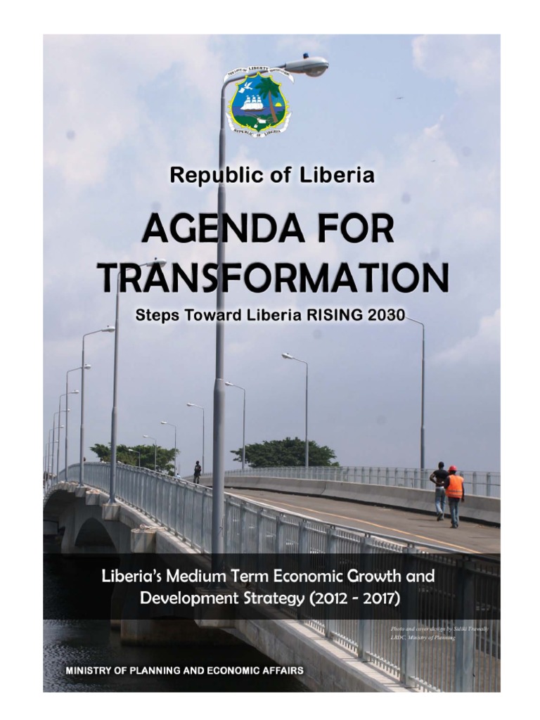 Liberia Agenda For Transformation - Aft | PDF | Liberia | Strategic ...
