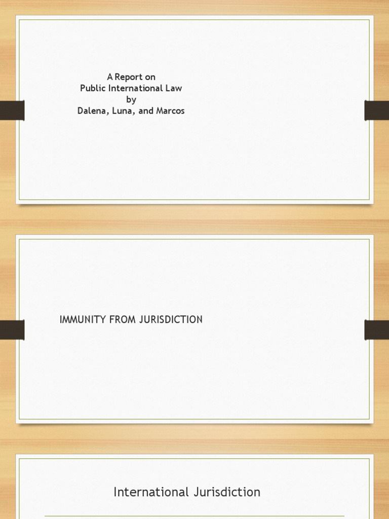 With Cases PIL Legation and Immunity | PDF | Consul (Representative ...