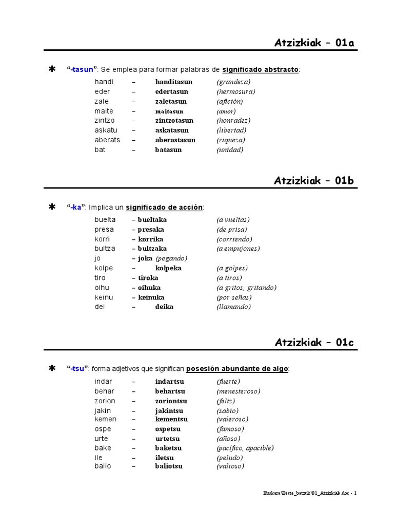 Atzizkiak | PDF