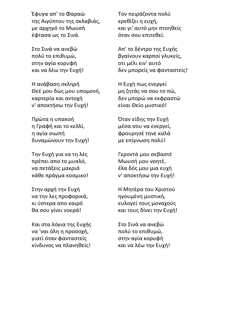 Η ΕΥΧΗ ΤΟΥ ΙΗΣΟΥ | PDF