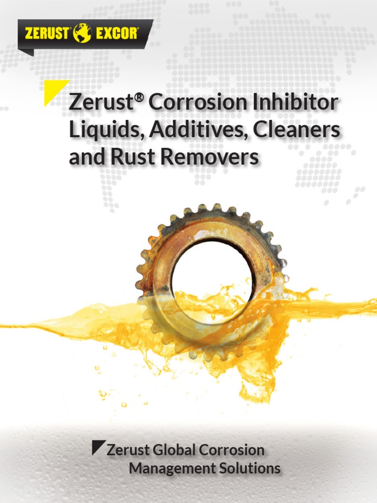 Corrosion Inhibitors Rust Preventatives and Rust Remover Brochure PDF ...