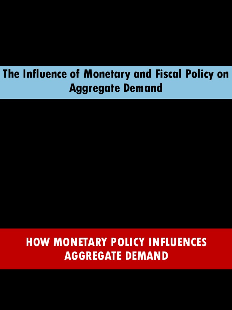 The Influence of Monetary and Fiscal Policy On Aggregate Demand | PDF ...