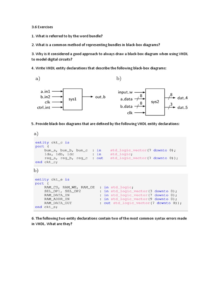 Preguntas Cap3 | PDF | Vhdl | Electronic Design