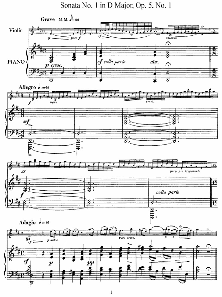 Corelli Sonatas-Violin+Piano | PDF