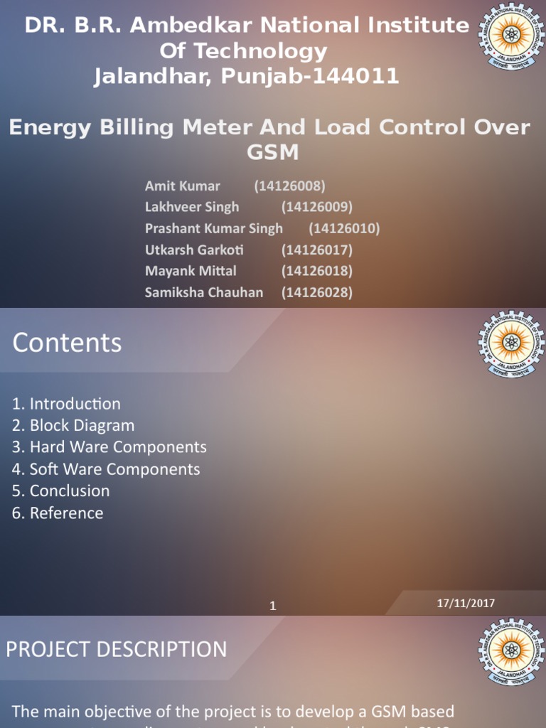 Project Smart Energy Meter | PDF | Relay | Microcontroller