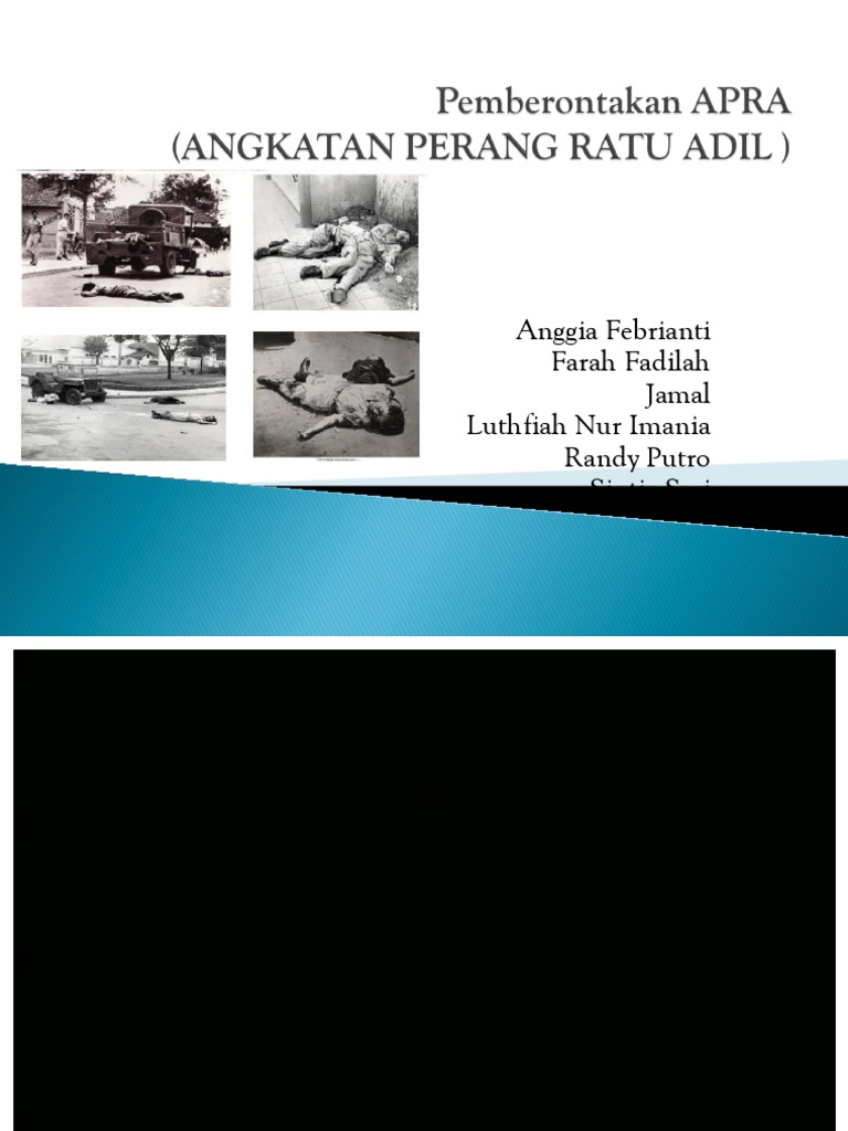 Pemberontakan APRA: Sejarah dan Tujuan | PDF | Politik | Sejarah