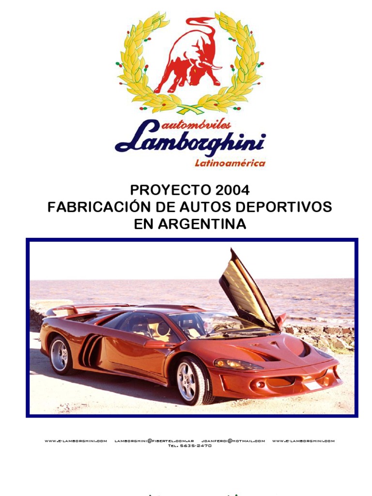 2 Introduccion Fabricacion Lamborghini Coatl 8H | PDF | America latina ...