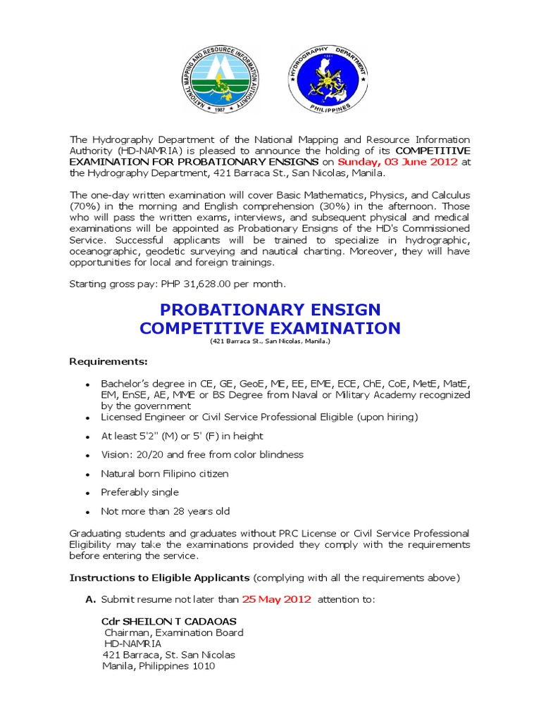 NAMRIA | PDF | Hydrography | Business